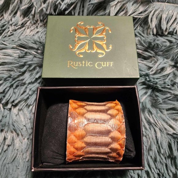 Rustic Cuff | Jewelry | Rustic Cuff Orange Bracelet | Poshmark